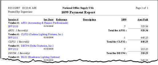 AccountMate: Sample Reports