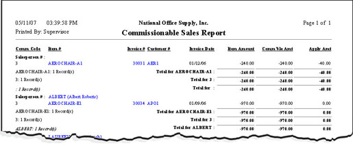 AccountMate: Sample Reports