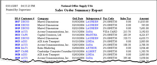 AccountMate: Sample Reports