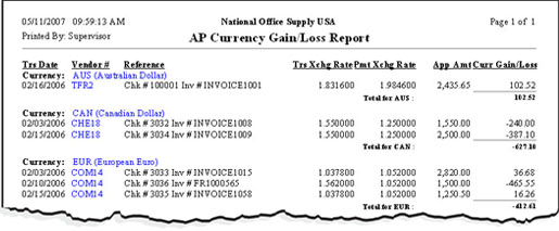 AccountMate: Sample Reports