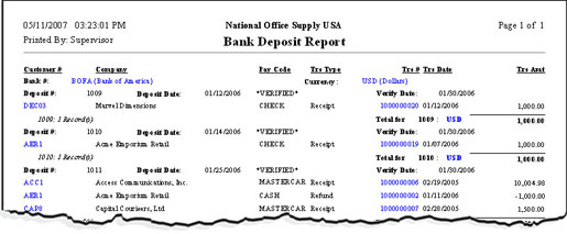 AccountMate: Sample Reports