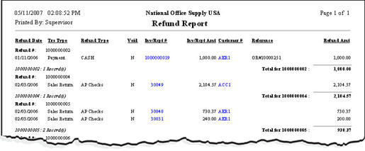 AccountMate: Sample Reports
