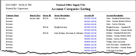 AccountMate: Sample Reports