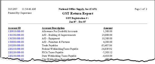 AccountMate: Sample Reports
