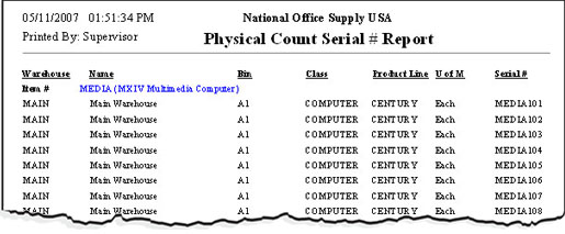 AccountMate: Sample Reports