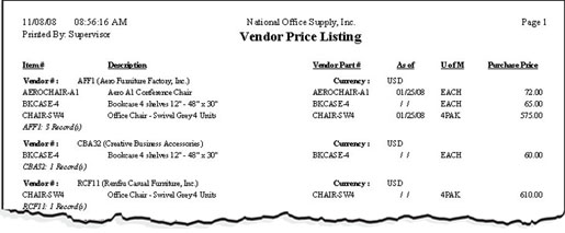 AccountMate: Sample Reports