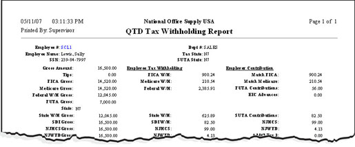 AccountMate: Sample Reports