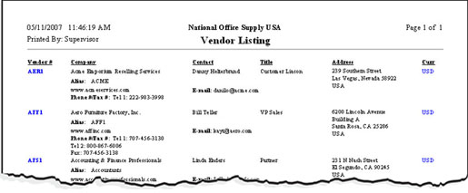 AccountMate: Sample Reports