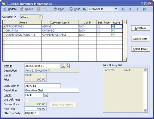 AccountMate 7 for SQL and Express: CI